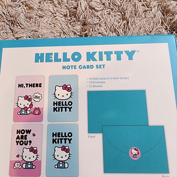 Hello Kitty | Office | Nib Hello Kitty Note Card Set | Poshmark